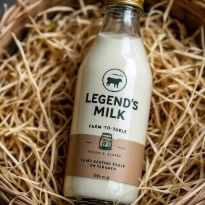 Legends Milk Cart - Farm Fresh Dairy Products
